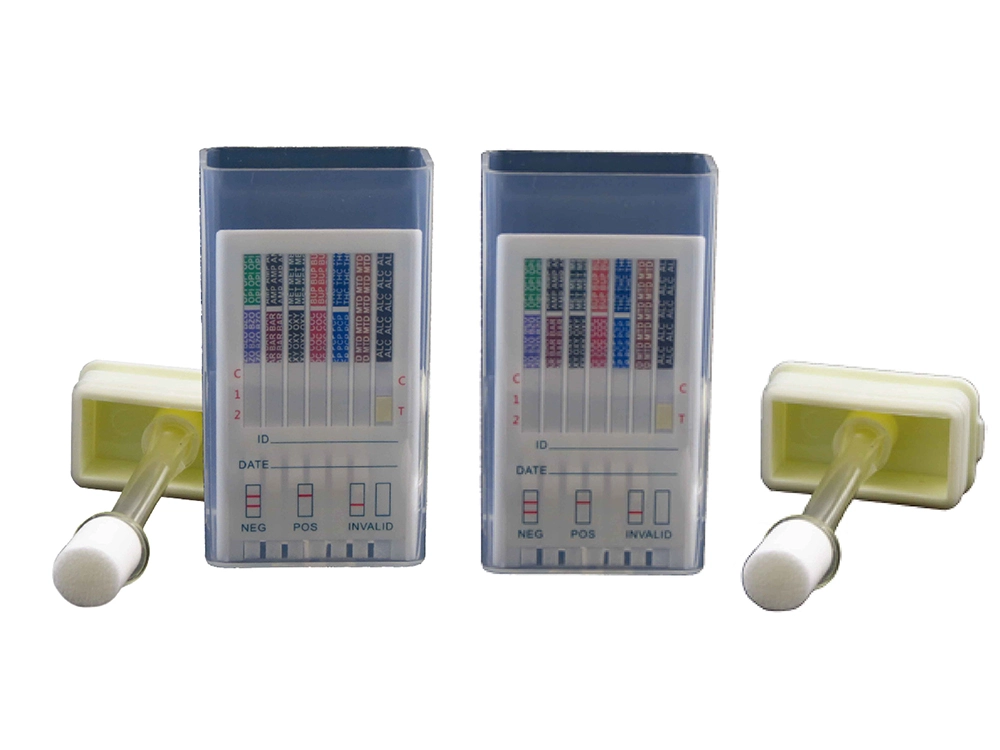 Saliva Drug Screen Test kits, Oral View Saliva Multi Drug Test ...